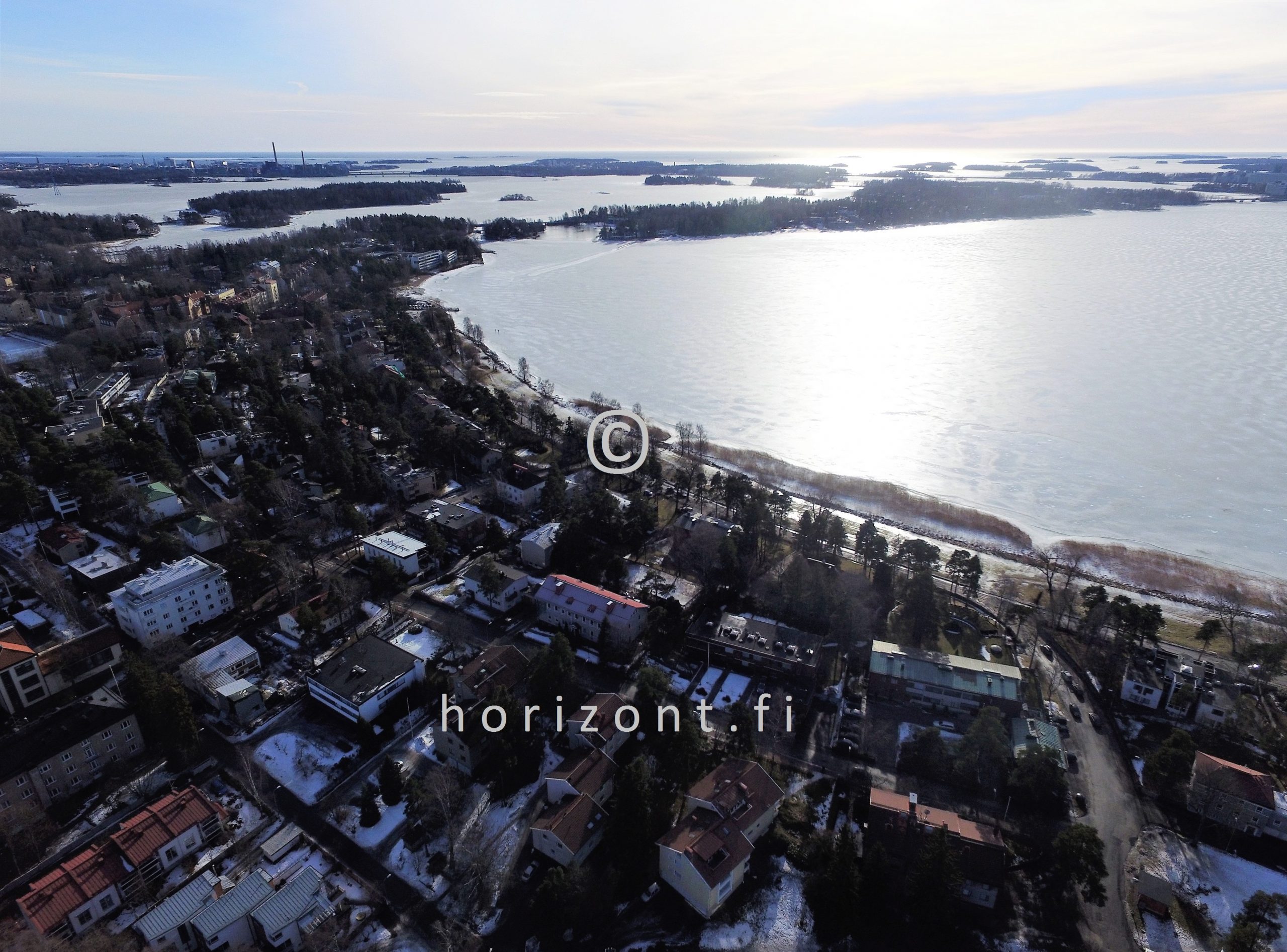 MUNKKINIEMEN RANTA - Helsinki, 2017 - HORIZONT – Ilmakuvaus