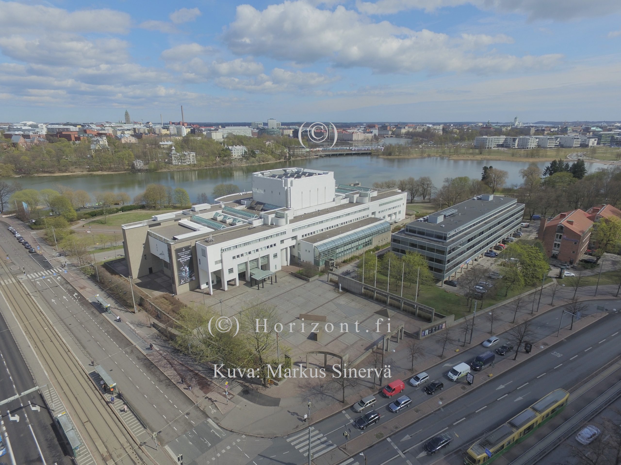 ilmakuva helsingin kansallisooppera