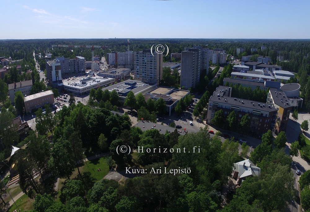 KERAVAN KESKUSTA – Kerava, 5/2018 - HORIZONT – Ilmakuvaus