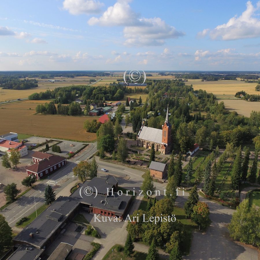 EURAN KIRKKO – Eura, 9/2018 - HORIZONT – Ilmakuvaus
