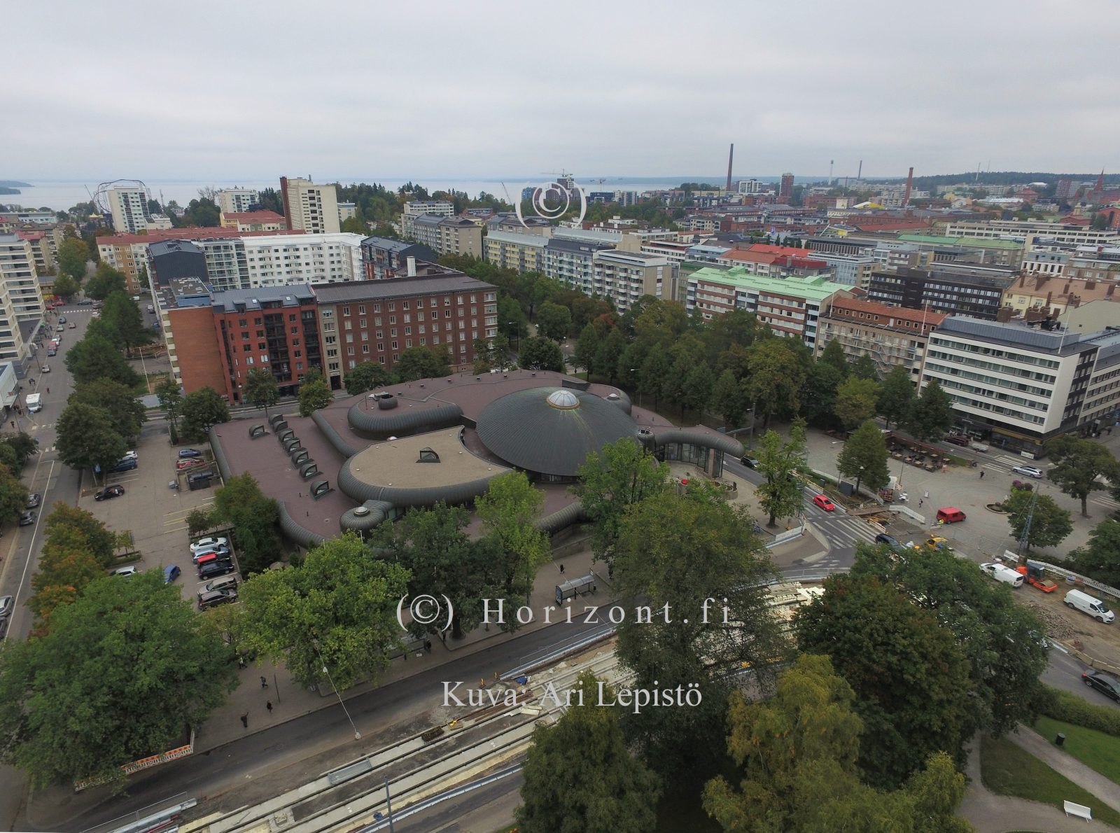 KIRJASTO METSO, kuva nro 1 – Tampere, 9/2018 - HORIZONT – Ilmakuvaus